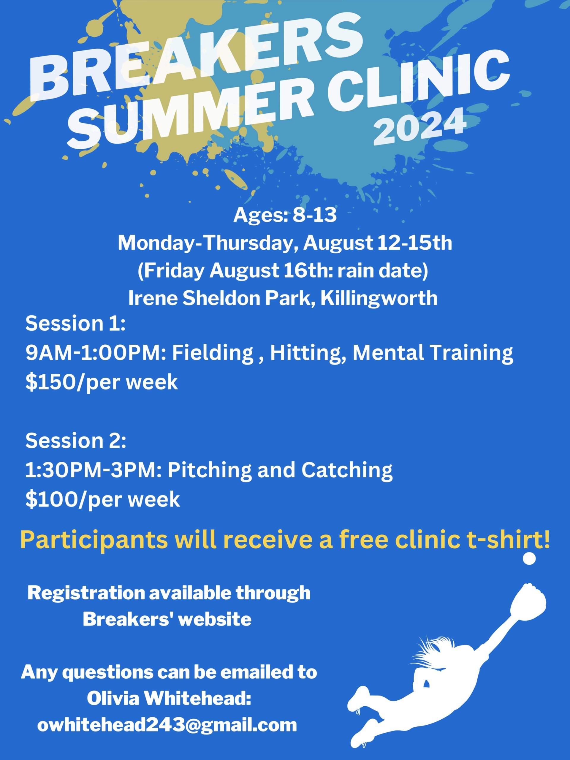 Summer Softball Clinic – Shoreline Breakers
